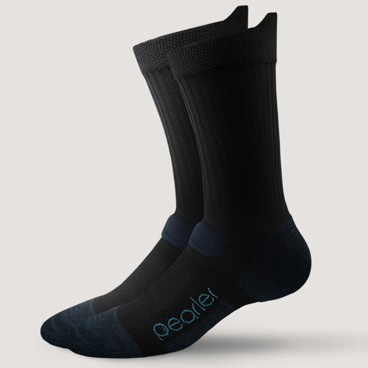 Smooth Comfort Mid Sock - Jet Black – Pearler